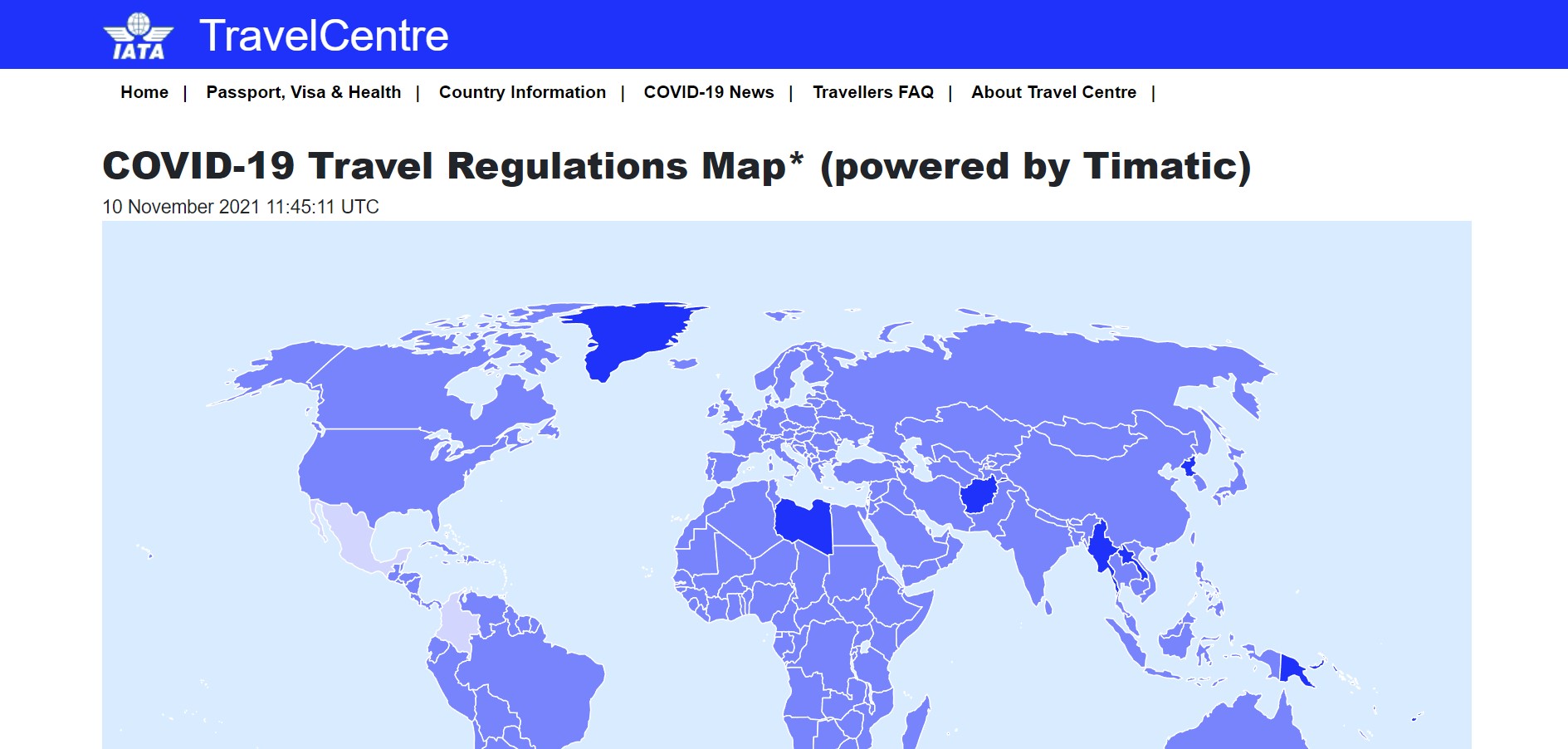 How to know the Covid-19 travel restrictions of each country and secure ...