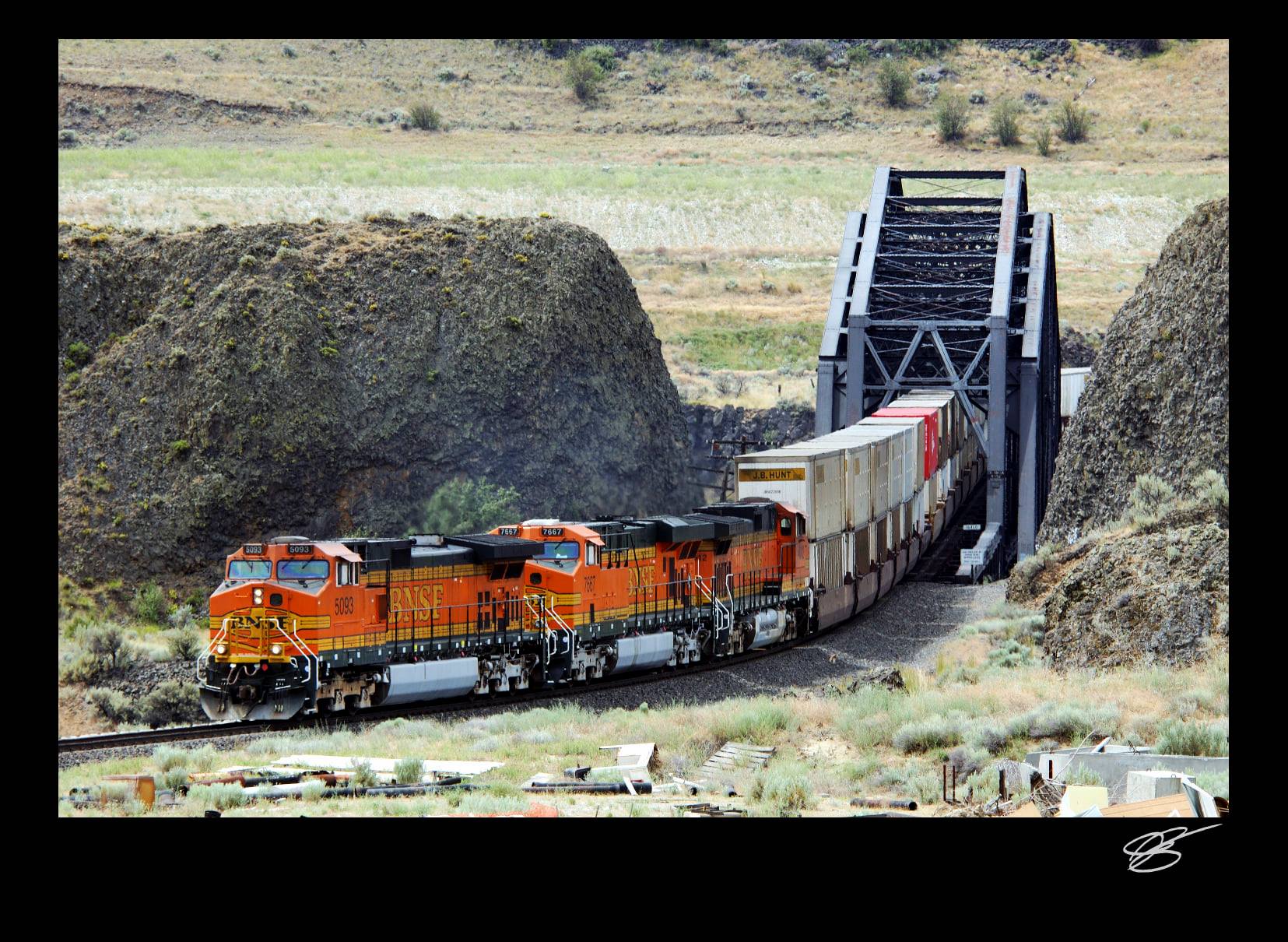 Industrial History: BNSF Color Schemes (Liveries) and Railfanning