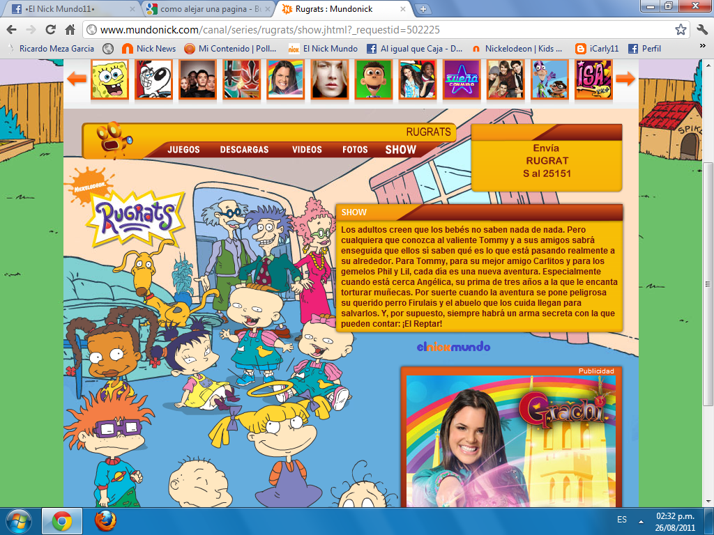 Viejas y Nuevas Series Se Incorporan Al Menu De Mundonick ~ El Nick Mundo