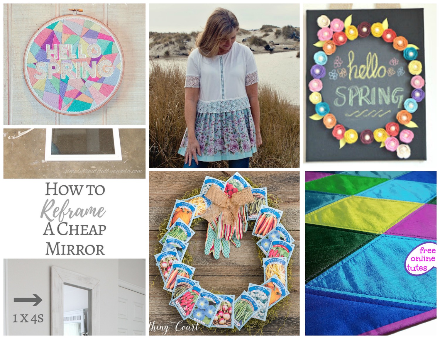 Sew Can Do: Hello to March: Craftastic Monday Link Party!