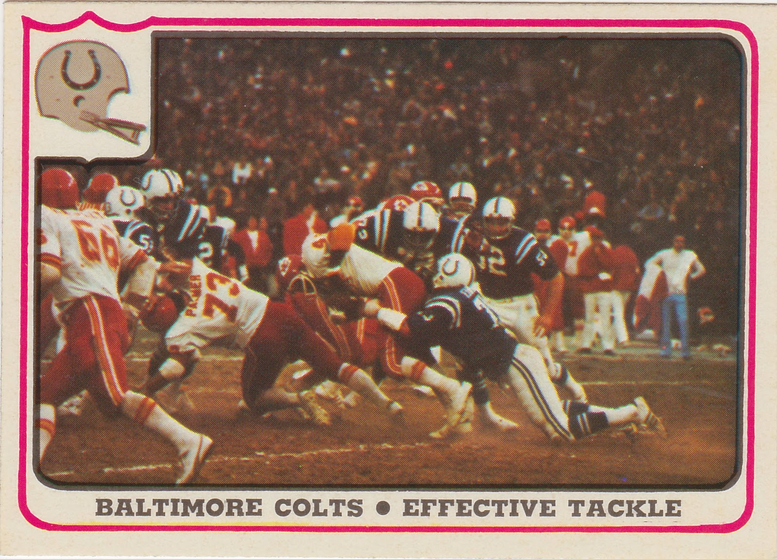 The Five Tool Collector: Baltimore Colts Card History Pt.7 The mid 70s