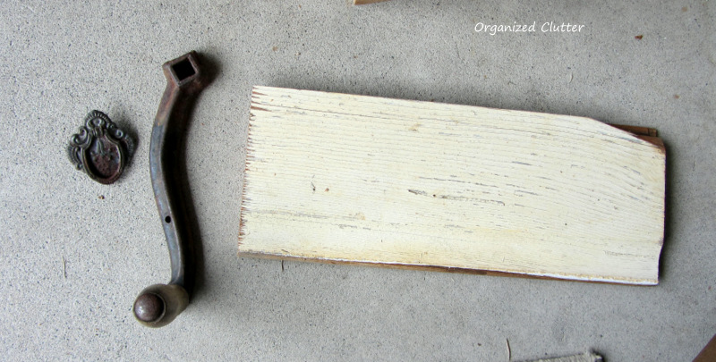 A Repurposed Crank Handle Hook - Organized Clutter