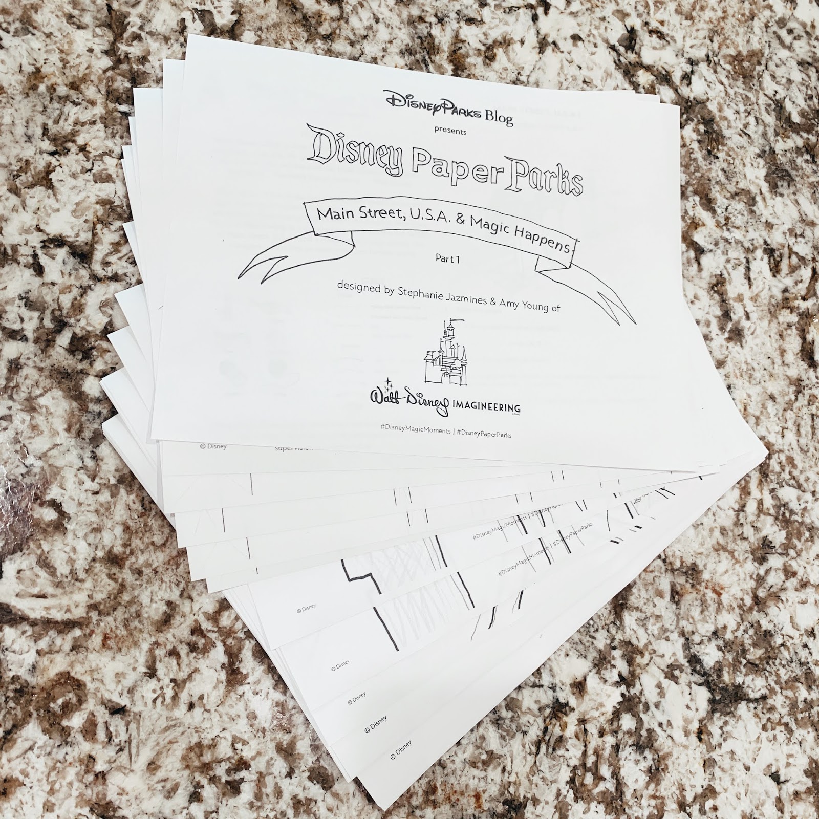 Disney Paper Parks Free Printables - THE PATRICIOS