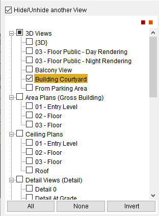 Revit Add-Ons: ListHideElementsUnhide