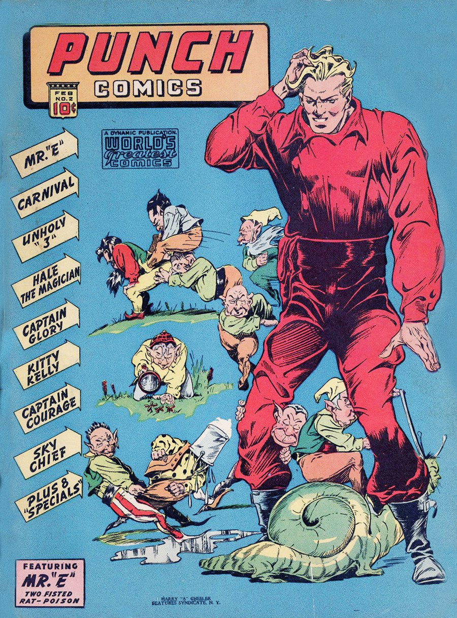 The Voice Of ODD!: Punch Comics