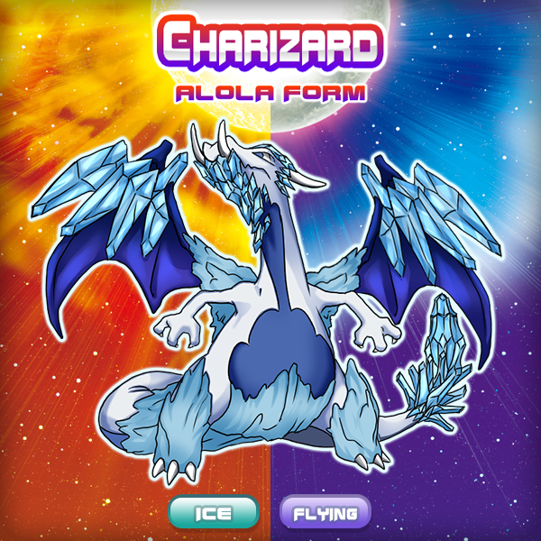 Desenhos do Réu: Alola Form de Charmander, Charmeleon e Charizard!