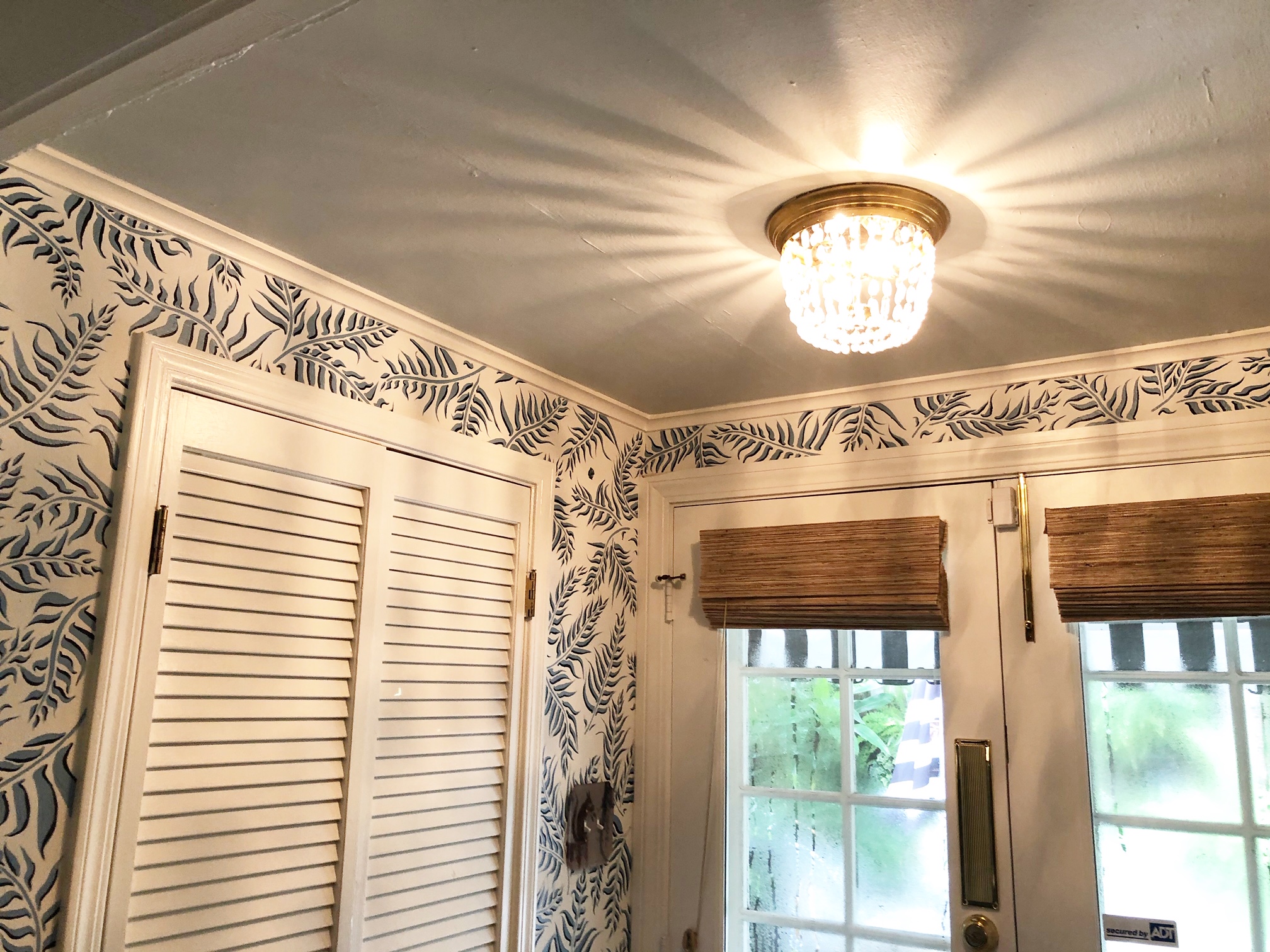 The Uptown Acorn: "Haint" Blue Ceiling