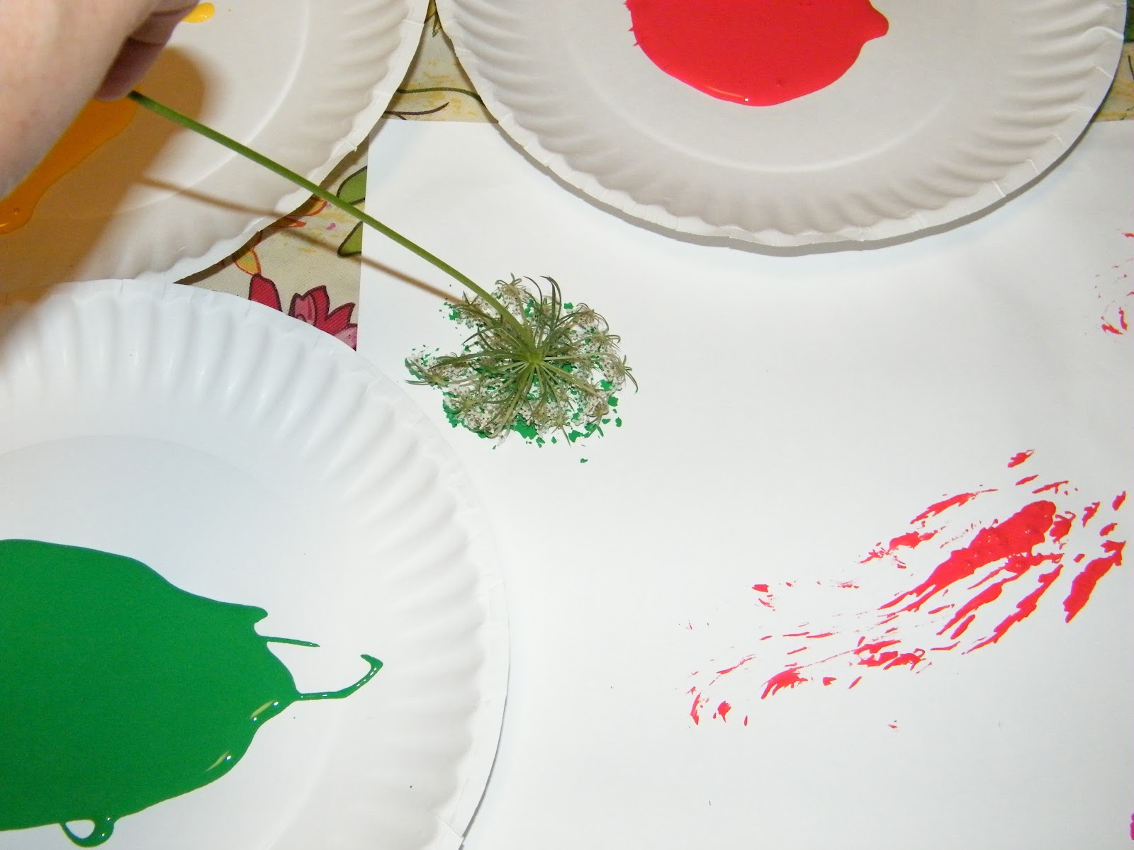 Adventures-In-Mommy-Land: Nathan's Nature Painting