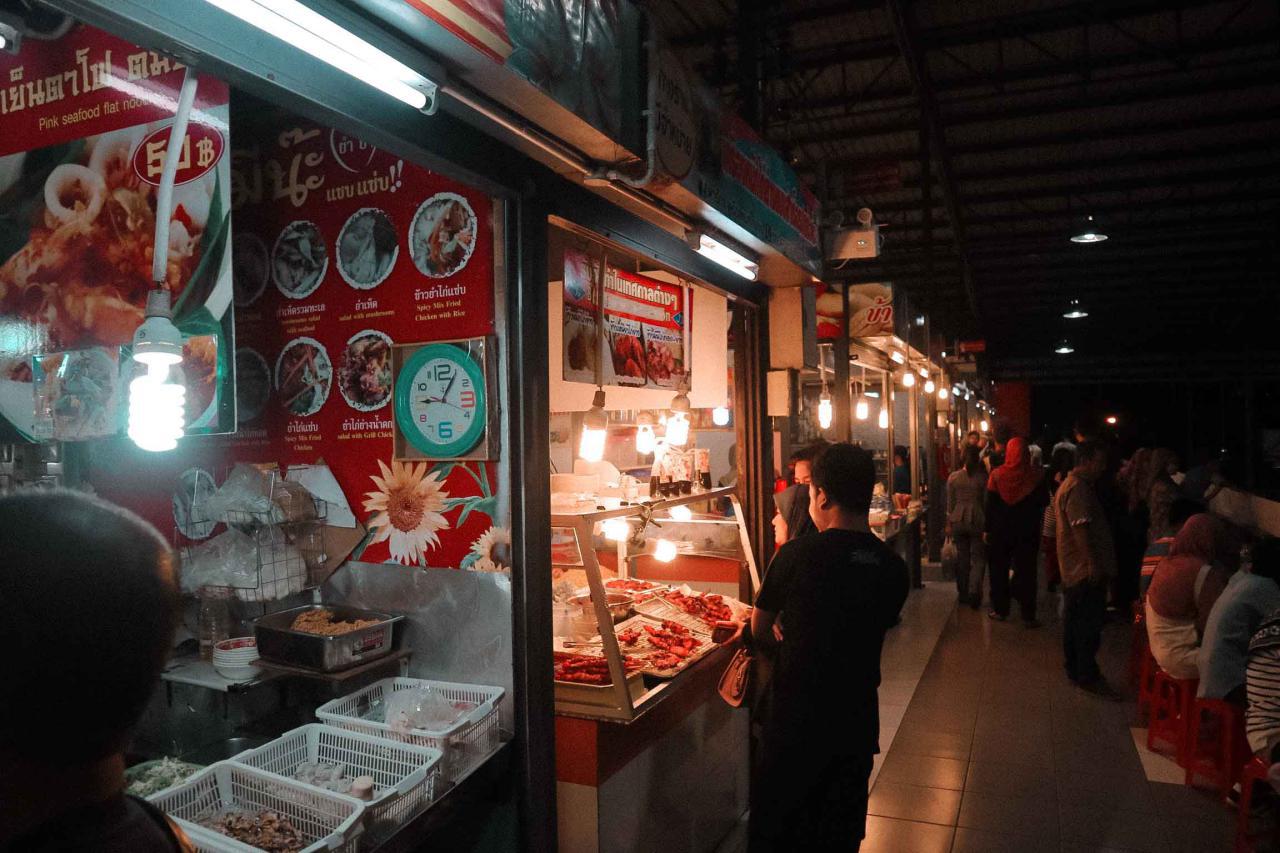 BERBURU KULINER DI ASEAN NIGHT MARKET, HAT YAI THAILAND | khairulleon ...