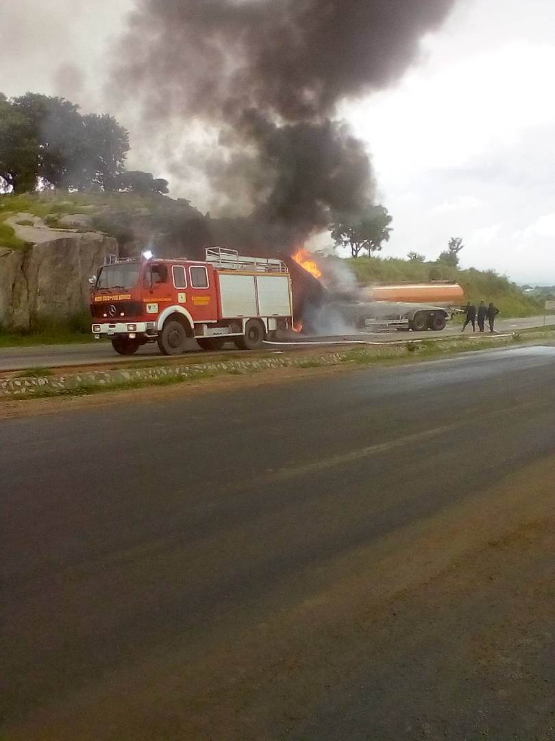 Update On Suleja Petrol Tanker Accident :Five Injured As FRSC, Fire ...