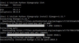 Mengenal Django Framework - Contoh Aplikasi