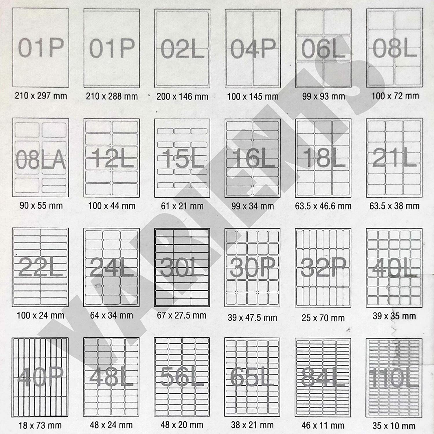 Novajet Barcode Labels ~ Billing Software Guru