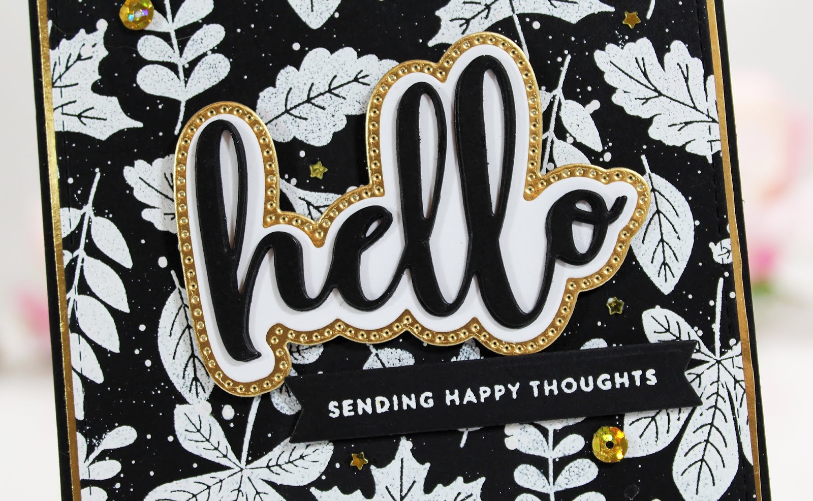 Sending Happy Thoughts! | The Things I Do With Paper