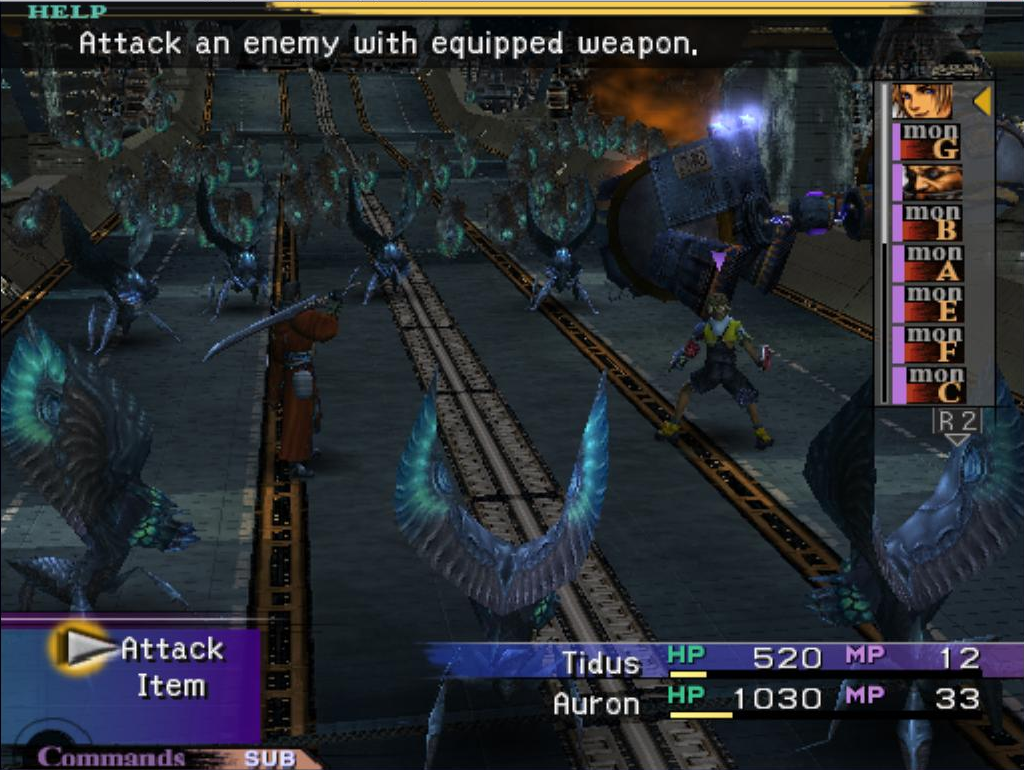 RPG index: Final Fantasy X