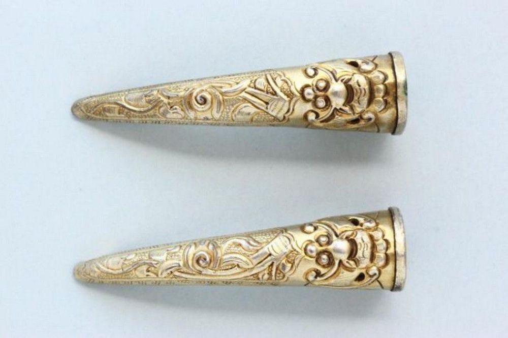 Vintage Photos Showing Chinese People Wearing Fingernail Guards From ...