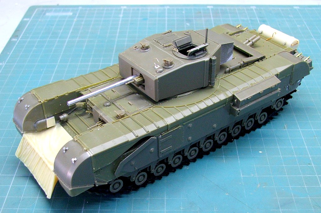 Panzerserra Bunker- Military Scale Models in 1/35 scale: Churchill Mk ...