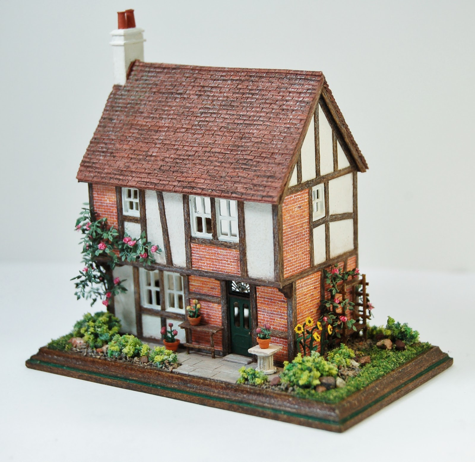 Miniature Miniatures - Nell Corkin: Midsomer Cottage