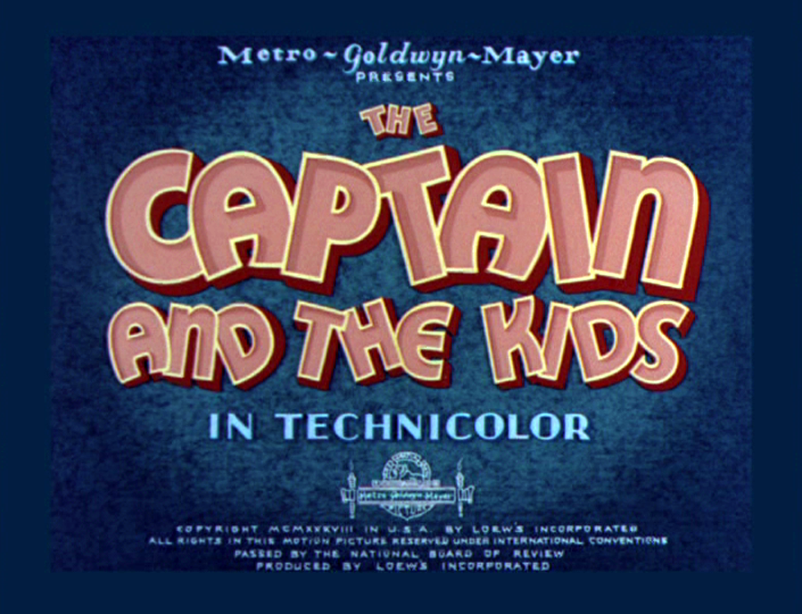 13: THE CAPTAIN AND THE KIDS In "The Captain's Christmas" - 1938