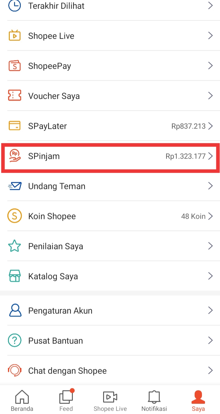 Cara Membayar Tagihan Shopee Pinjam Melalui Shopee Pay - Ana Bintang
