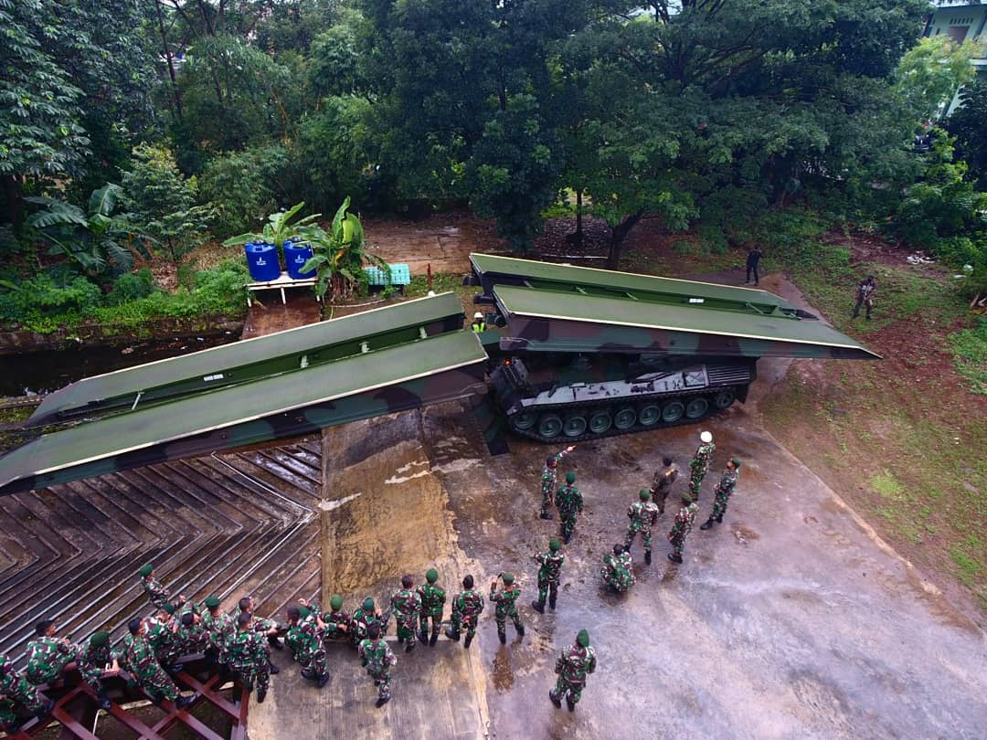 DEFENSE STUDIES: Latihan Penggelaran Ranpur AVLB