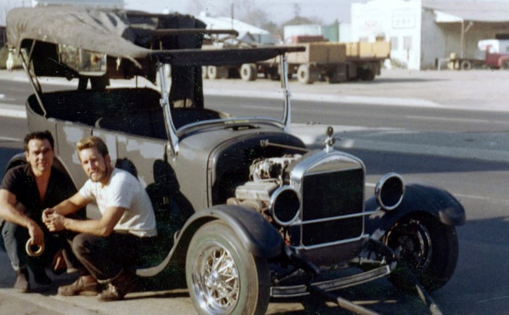 Just A Car Guy: a hot rod before and after Larry Watson worked some ...