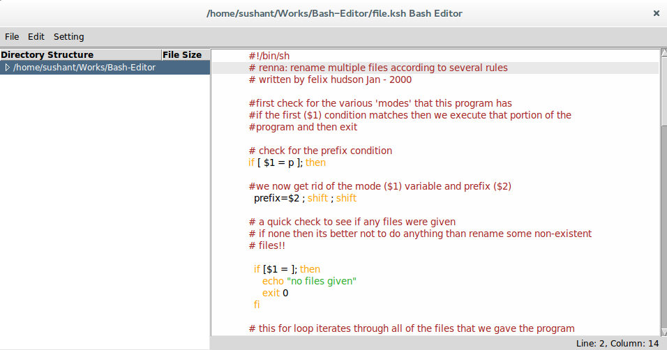 My Bash Script Editor - The Rights and Wrongs of how I went at it ...
