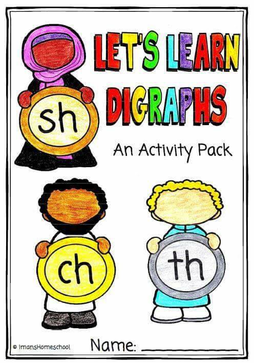 Iman's Home-School: Digraph SH Activity Pack