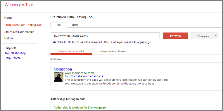 How to fix Error Missing required field name fn and Hcard - Momscribe