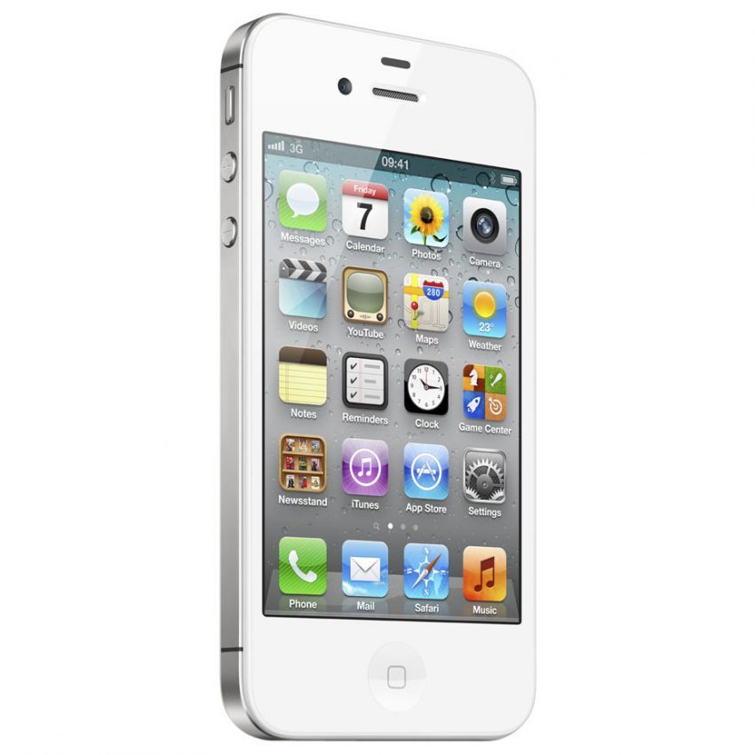 Jual apple iphone 4s 16 GB warna putih baru