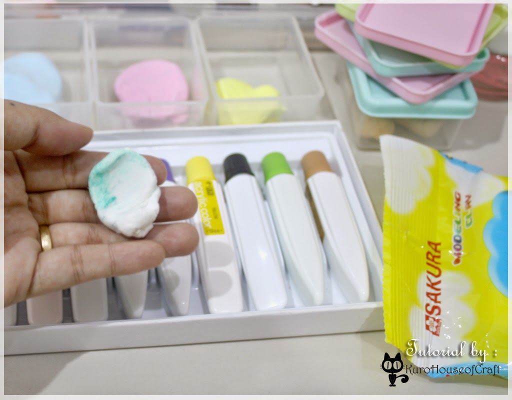 KuroHouse of Craft: Tutorial Sakura Light Weight Clay (Airdry Clay ...