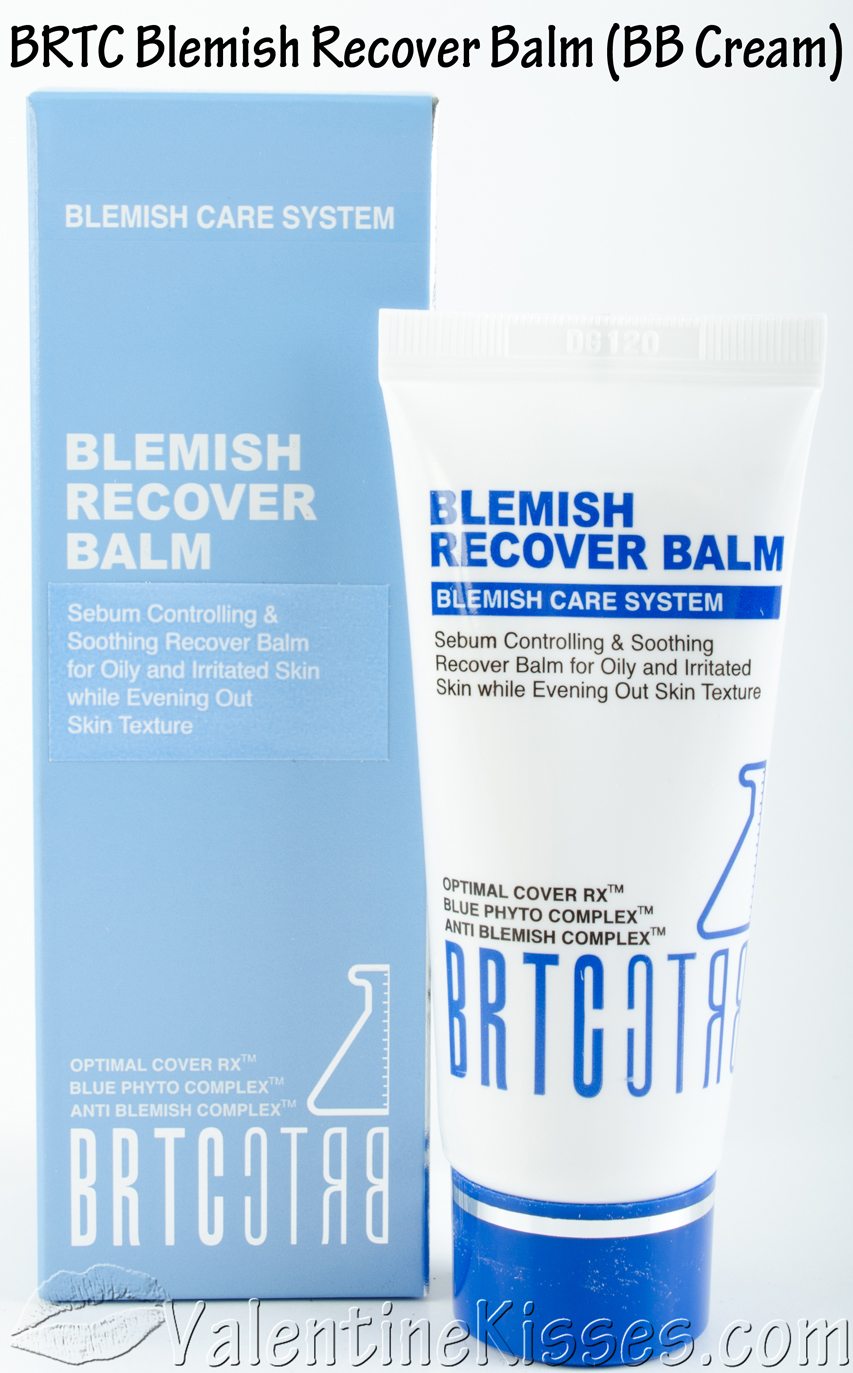 Valentine Kisses: BRTC Blemish Recover Balm (BB Cream) - swatches, pics ...