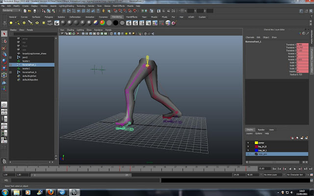 Character Rigging: Creating a character rig in Autodesk Maya, ready for ...