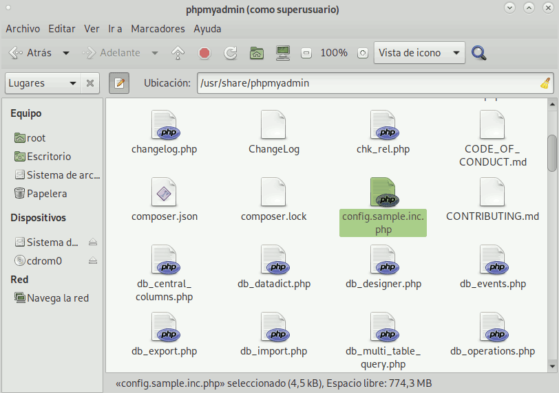 UsuarioDebian: phpmyadmin en Debian 10