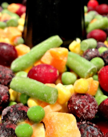 Frozen Vegetable Ice Wreath for your Chickens - Fresh Eggs Daily® with ...