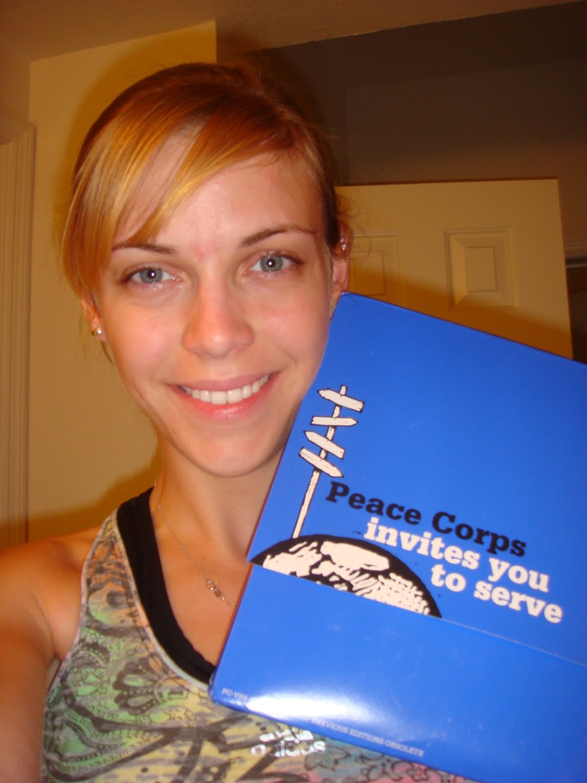 Peace Corps: Jessica's Pursuit: Peace Corps Invitation