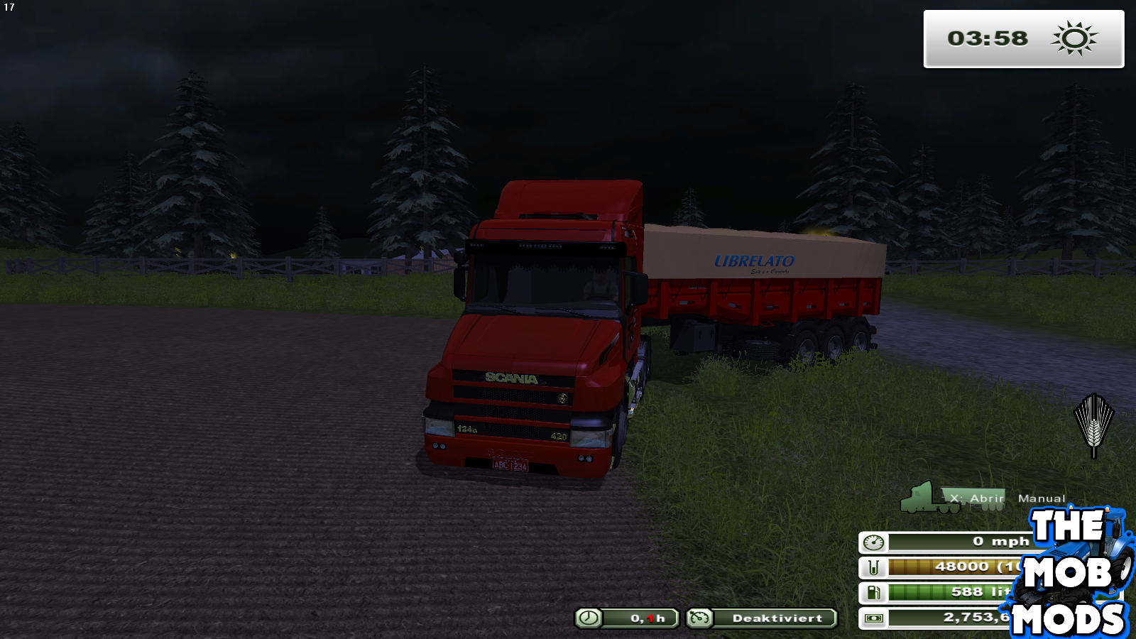 The Mob Mods: FS13 - Scania 124G 420