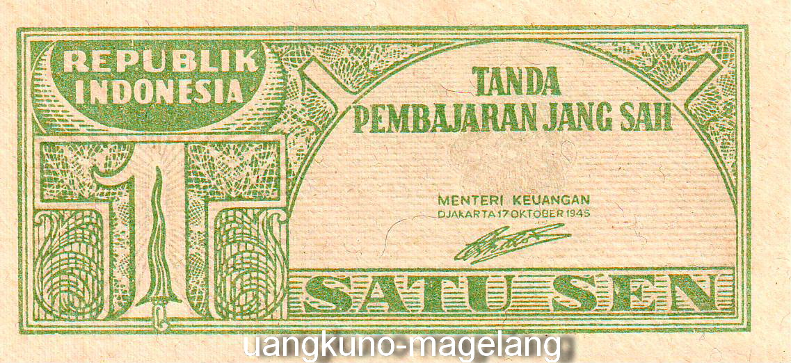 uangkuno-magelang: - Oeang Republik Indonesi (ORI)
