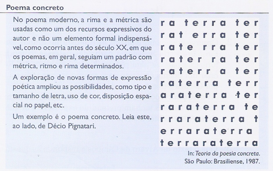 Verso, estrofe e outros elementos do poema ~ Tudo Sobre Redação