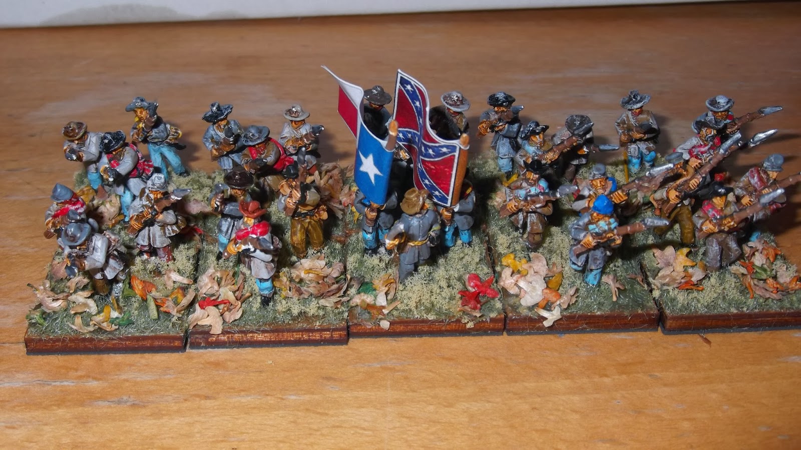 Fencing Frog: 1st Texas Regiment