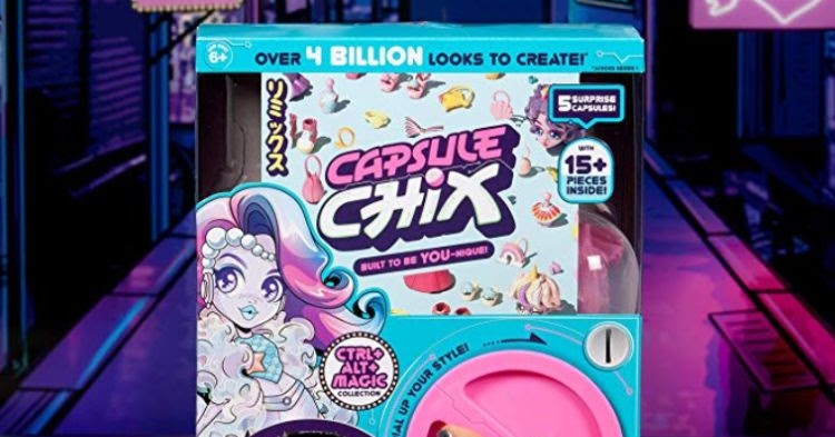 Fun Capsule Chix Dolls to Construct One-of-a-Kind Fashion Toy