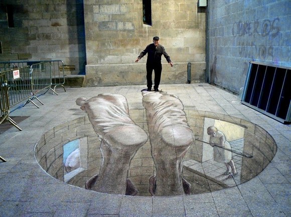 DRIADASS: IMPRESIONANTE EL ARTE EN LA CALLE