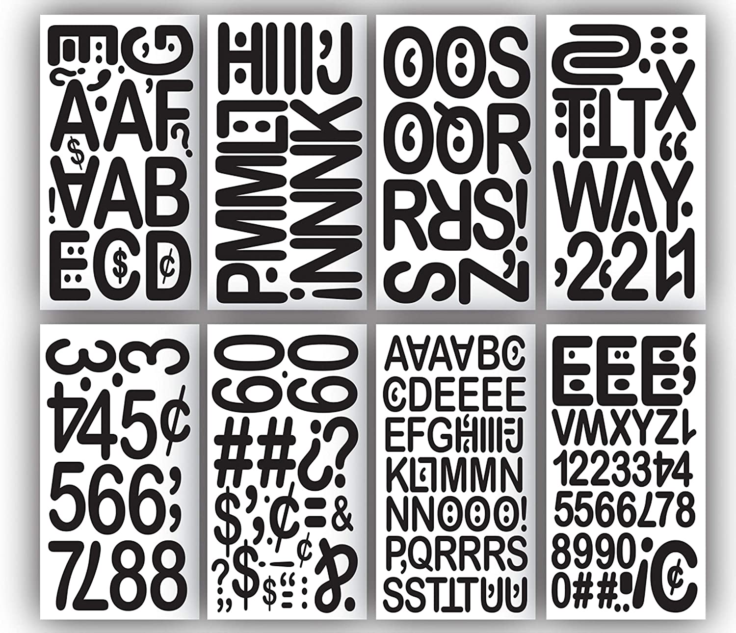 Peel And Stick Letters ~ Thankyou Letter