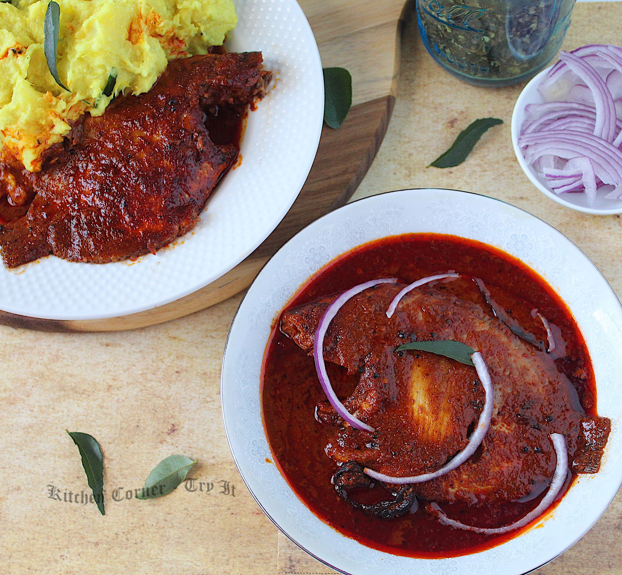 Kallu Shappu Karimeen Curry | Kerala Toddy Shop style Pearl spot Fish Curry