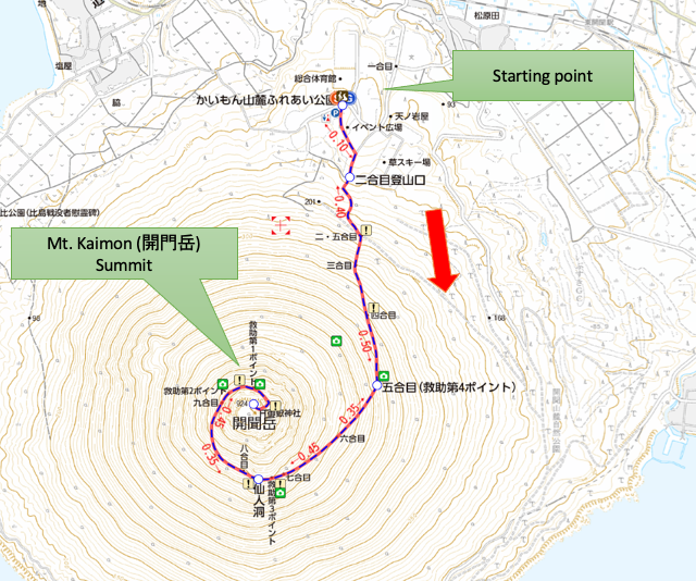 (開聞岳) Mt. Kaimon Hike