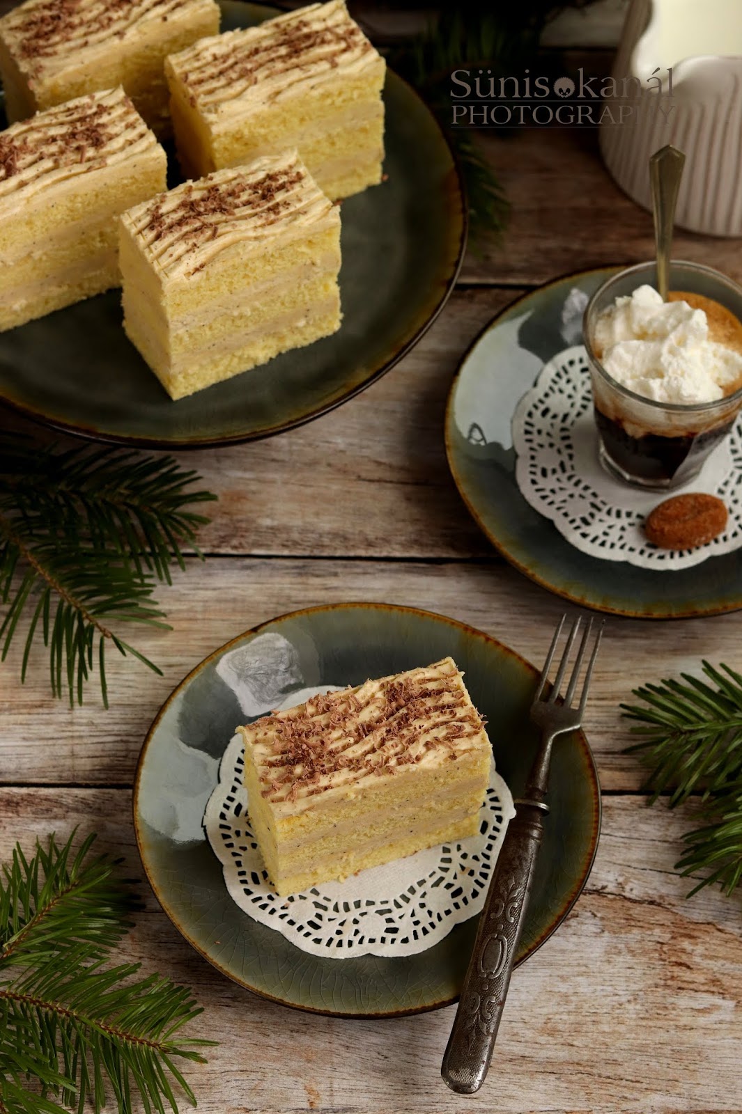 Sünis kanál: Vaníliakrémes szelet, avagy retró vaníliás Ráma szelet