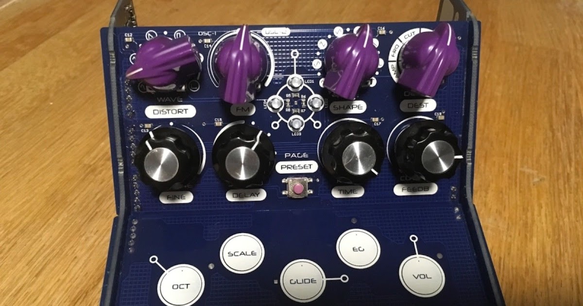MATRIXSYNTH: Modal Craft Synth with Custom knobs