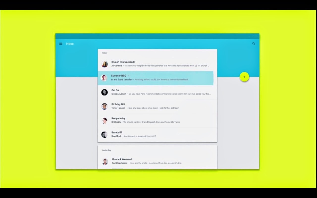 Material Design is new Visual look For Android, Chrome and more ...