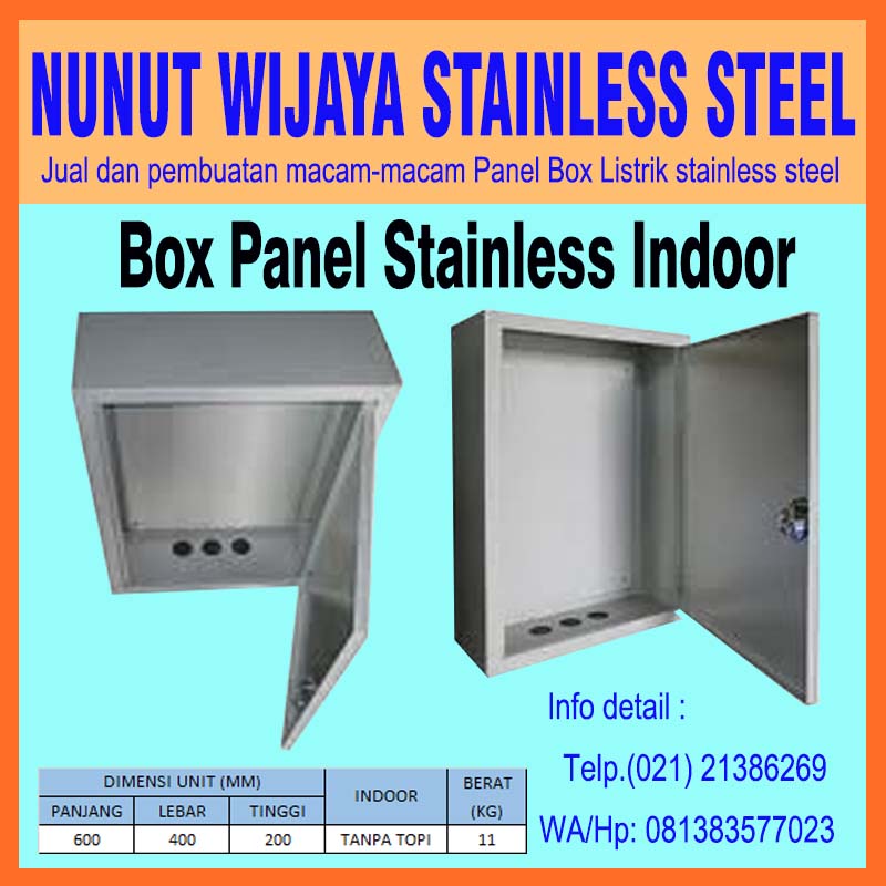 Toko Panel listrik Stainless - Panel Box Stainless terbaik harga murah ...