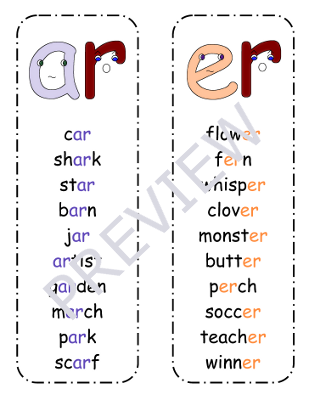 Busy Mama & Her Boys: R-Controlled Vowels "Bossy R" Posters, Activities ...