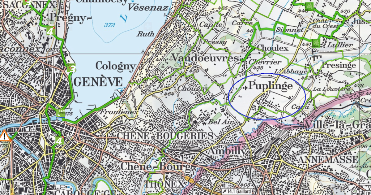 Projekt Gemeindewandern Schweiz: Carouge